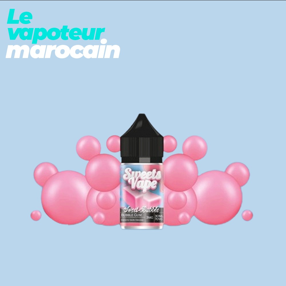 SWEET BUBBLE 30ML - SWEETS VAPE | Le Vapoteur Marocain SWEET BUBBLE 30ML - SWEETS VAPE | Le Vapoteur Marocain
